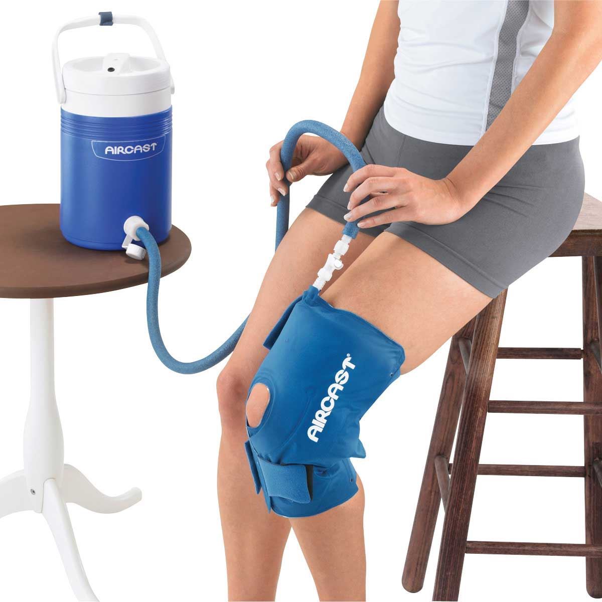 Aircast Cryo Cuff Cold Compression Therapy System (Knee + Pump ...