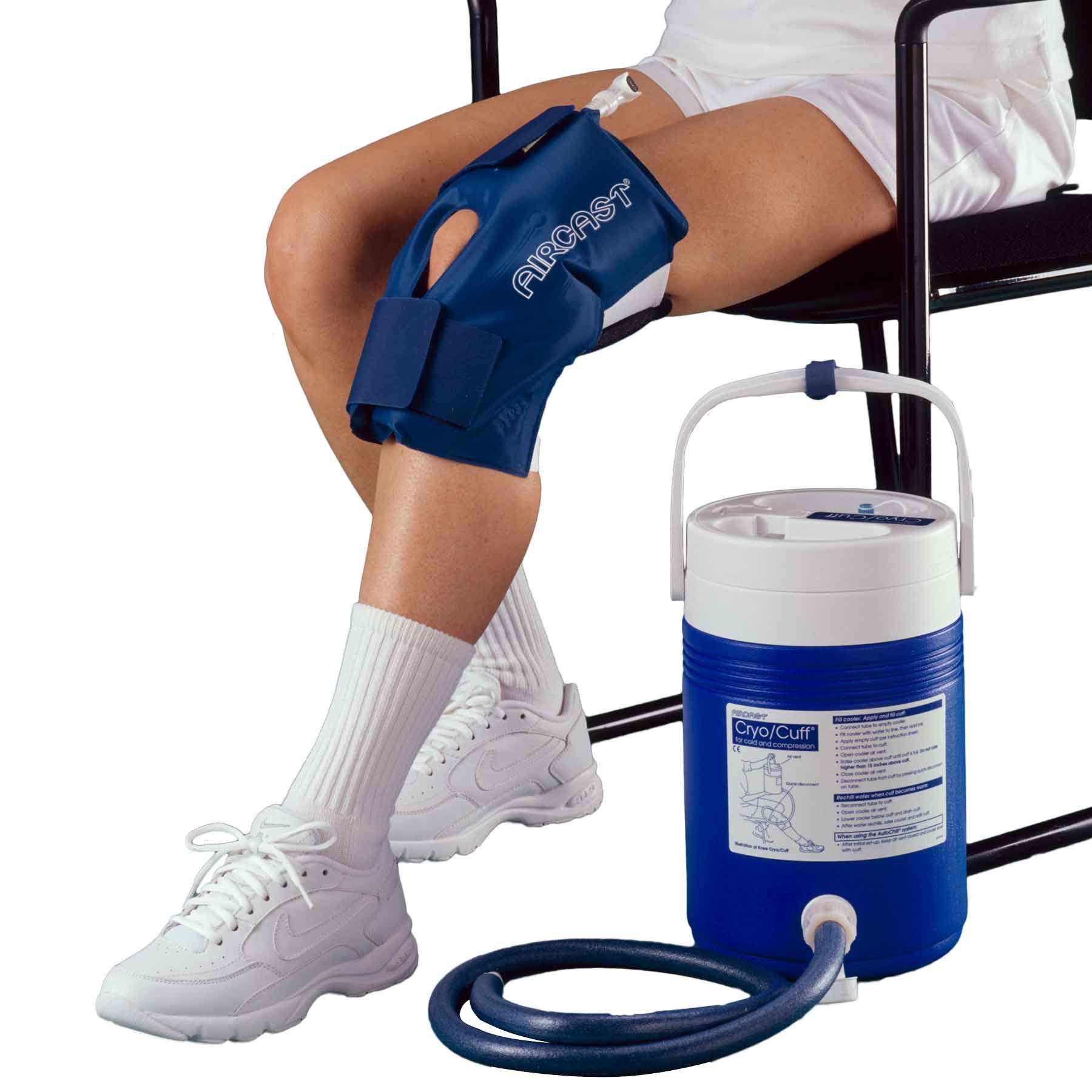 Aircast Cryo Cuff Cold Compression Therapy System (Knee + Pump ...