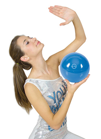 Gymnic Ritmic 280 Gymnastic Training Exercise Ball | Herculife Malaysia