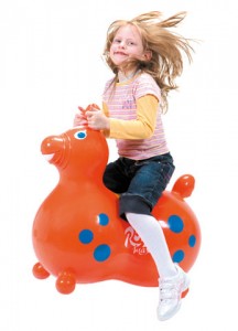 Gymnic Rody MAX Inflatable Bouncy Horse Toy | Herculife Malaysia