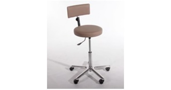 Stool with high back rest and foot rest height adjustable | Herculife.com