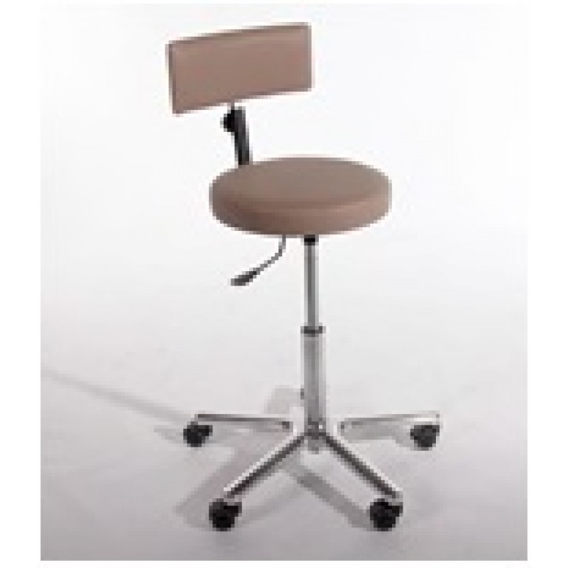 Stool with high back rest and foot rest height adjustable | Herculife.com