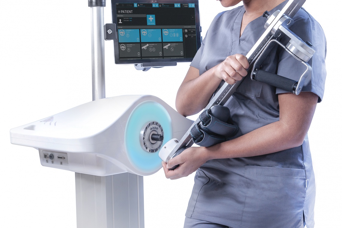 Luna EMG Neurological Rehabilitation Robot Stroke Rehab| Herculife Malaysia