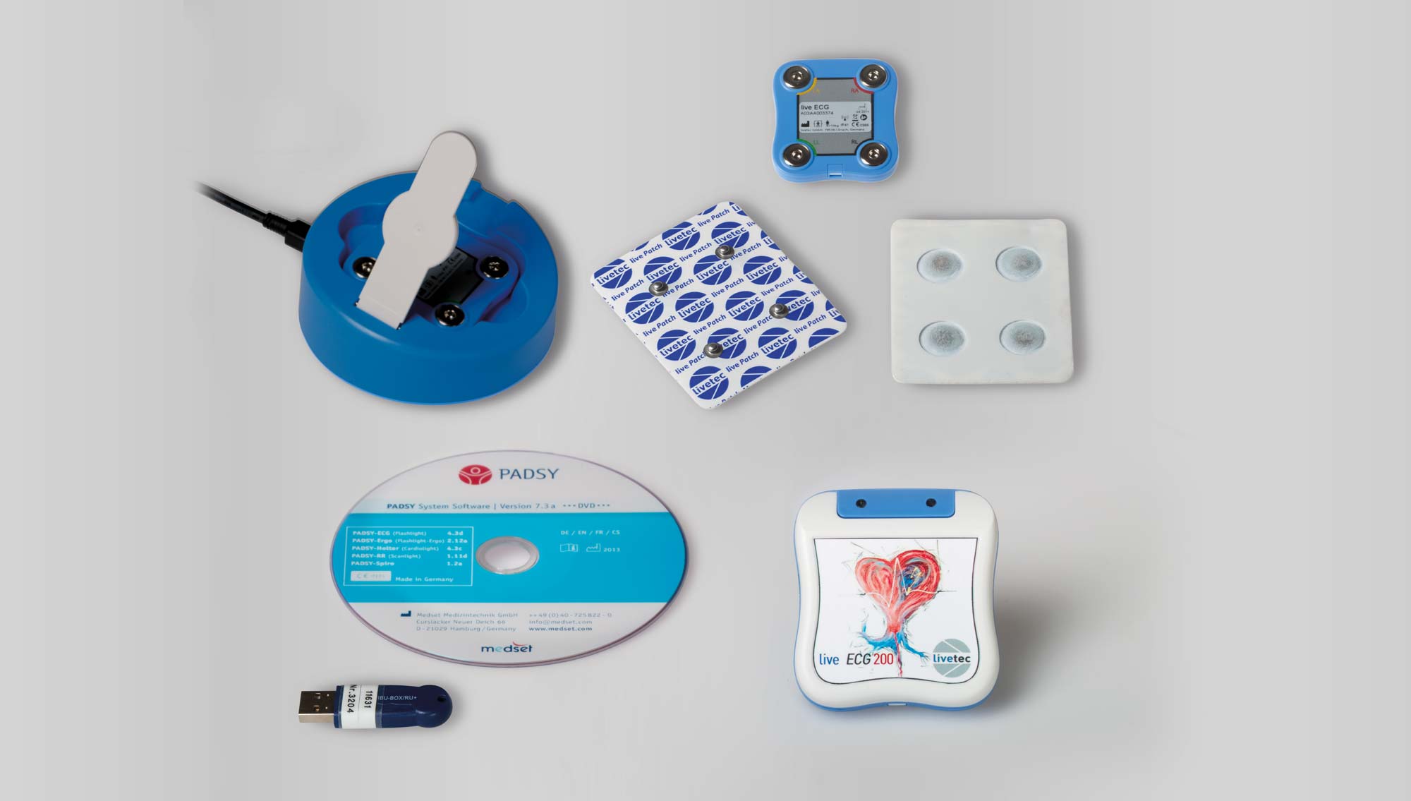 Medset PADSY Mini ECG Holter Recorder | Herculife.com