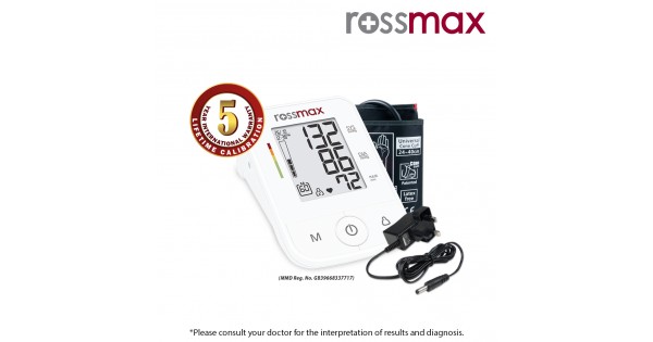 Rossmax X3 Automatic Blood Pressure Monitor | Herculife.com